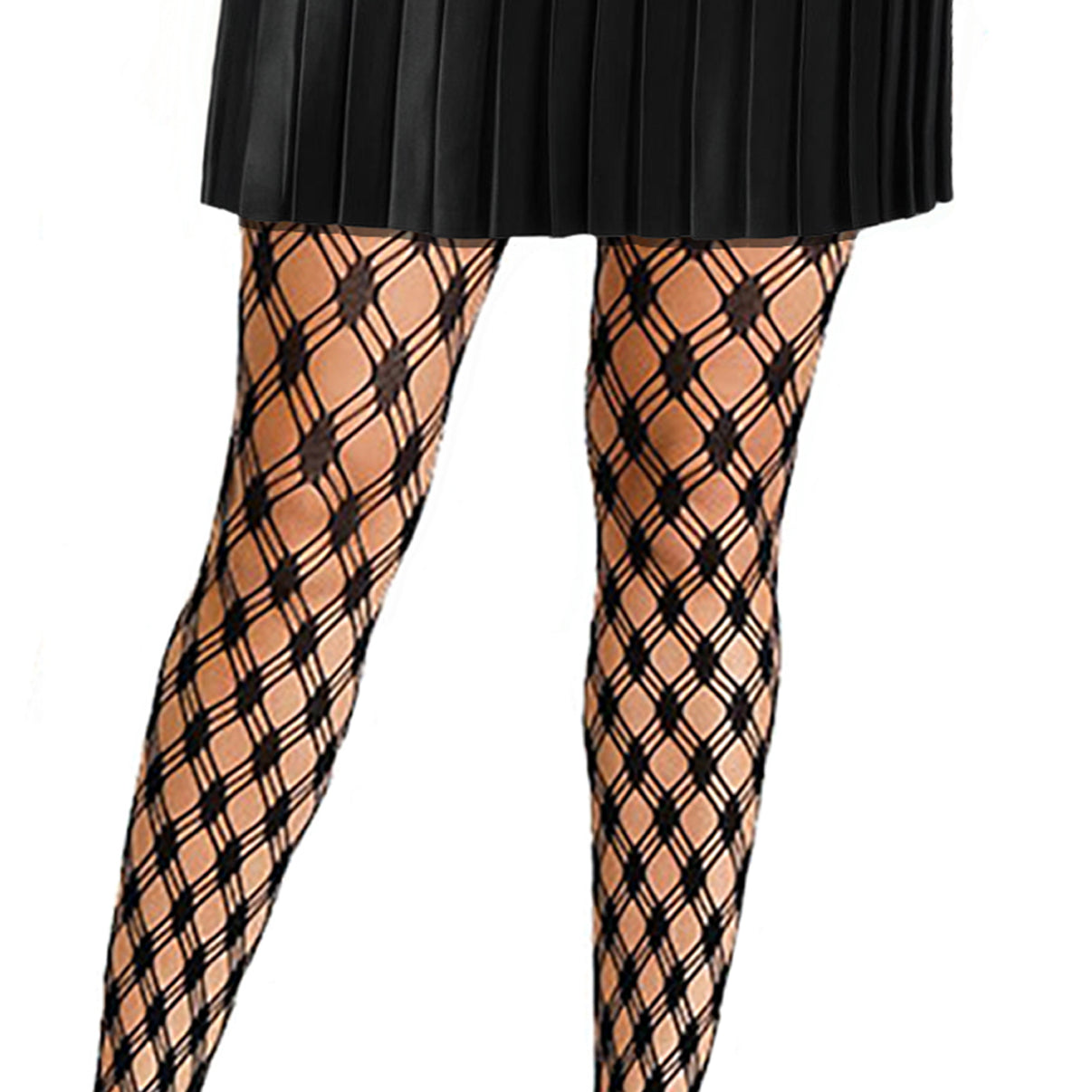 Dazzling Double Diamond Lace Patterned Tights - Simply Joshimo – Simply ...