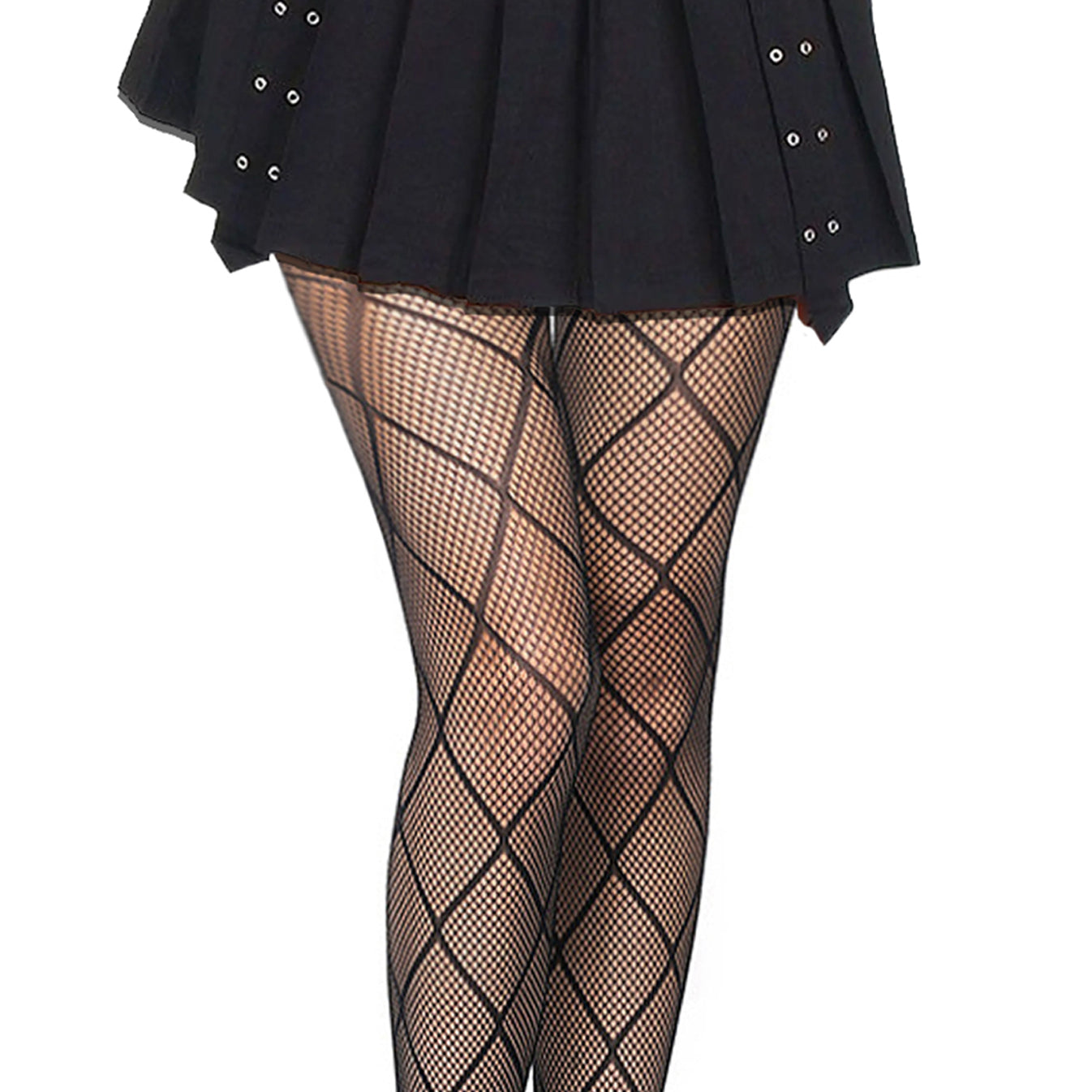 Explore Fishnet Tights With A Large Diamond Pattern – Simply Joshimo